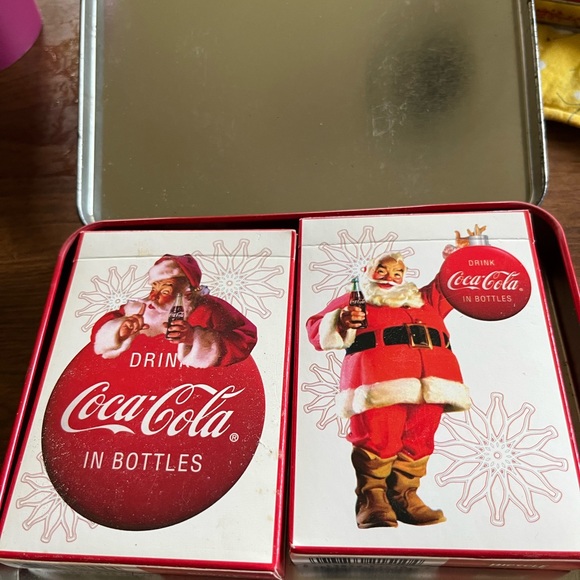 Coca Cola | Holiday | Vintage Coca Cola Playing Cards | Poshmark